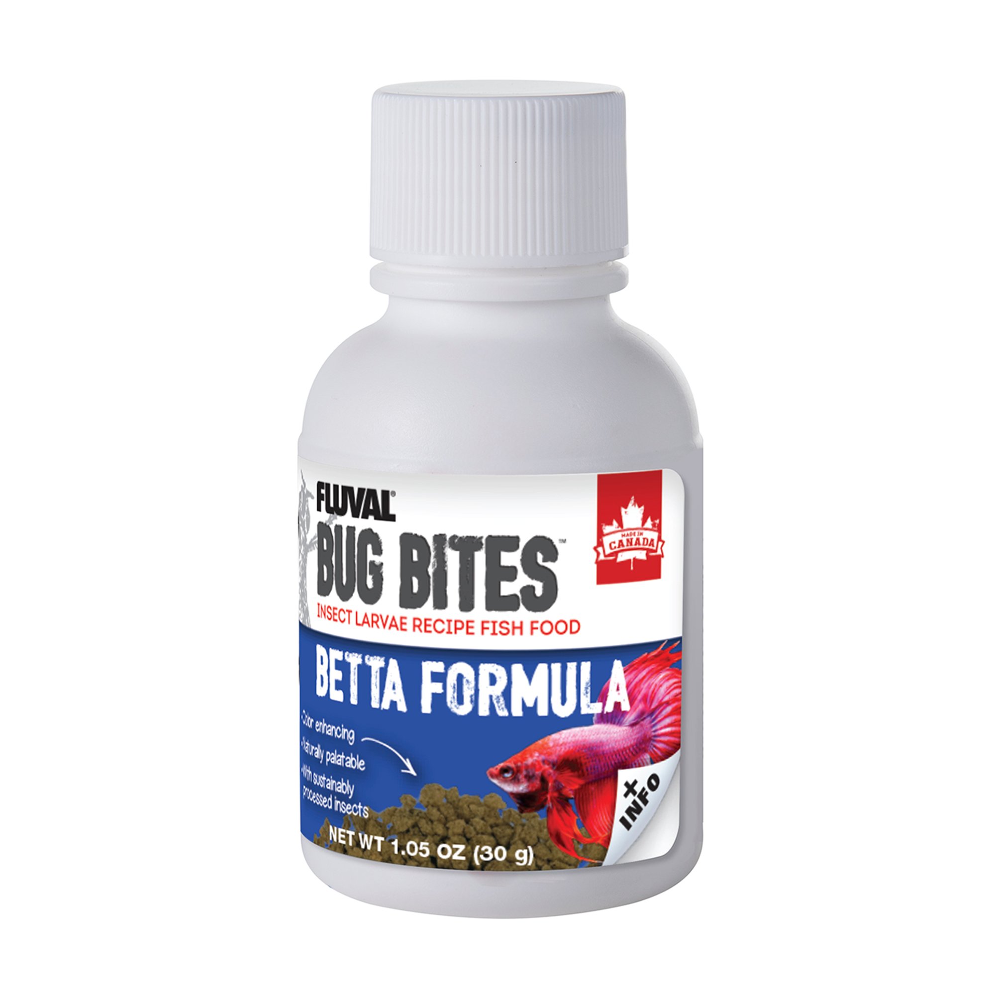 Fluval Bug Bites Betta with Shrimp for Fish | Petco