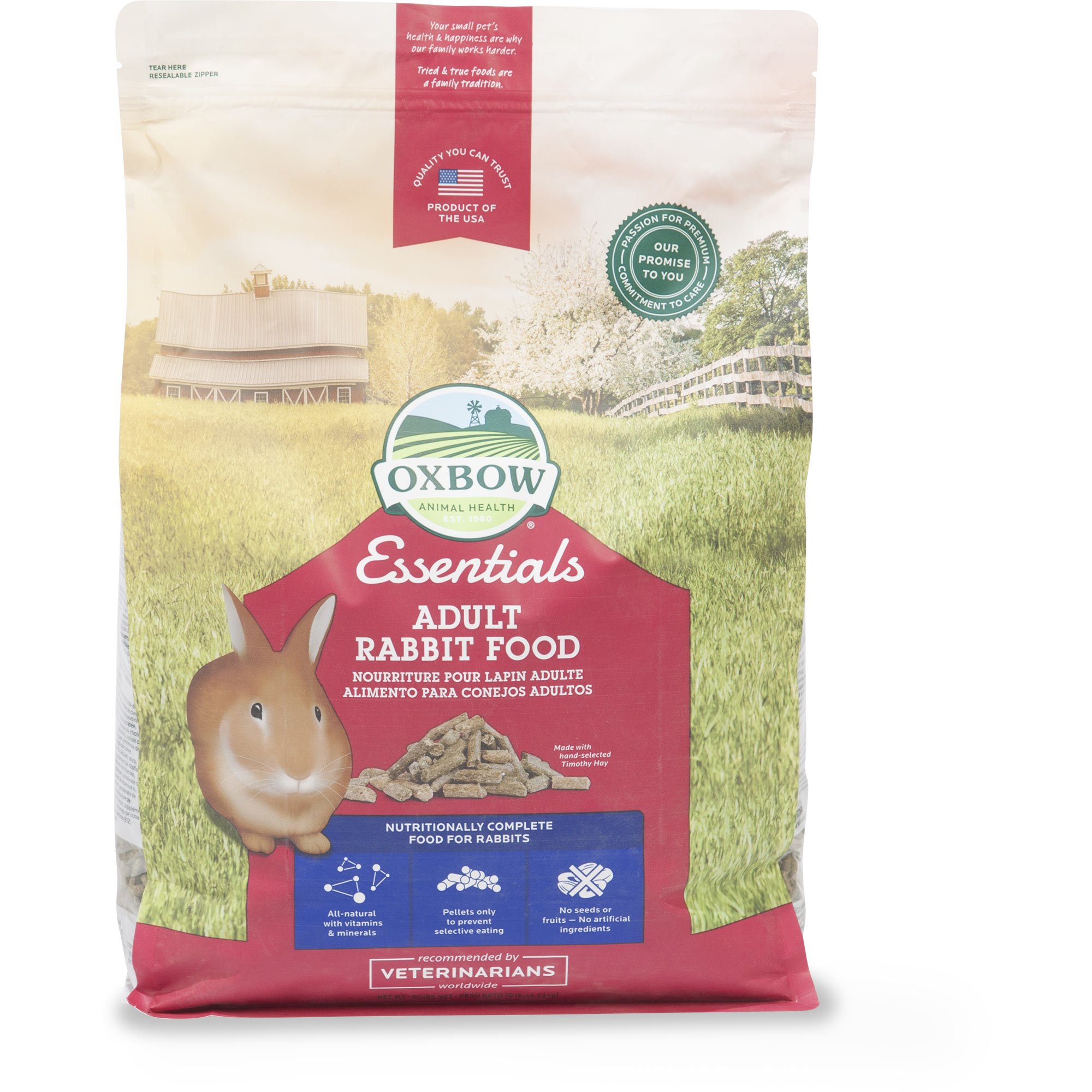 Oxbow Essentials Adult Rabbit Food