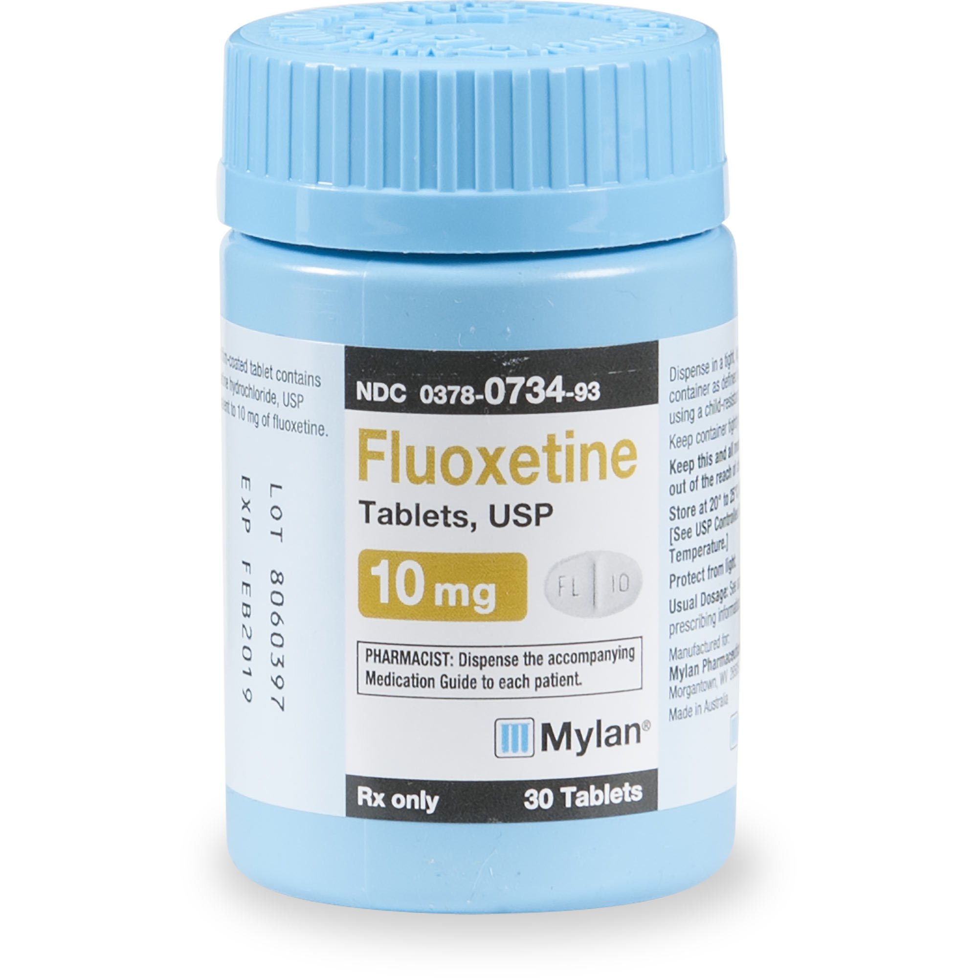 Fluoxetine 10 mg Tablets