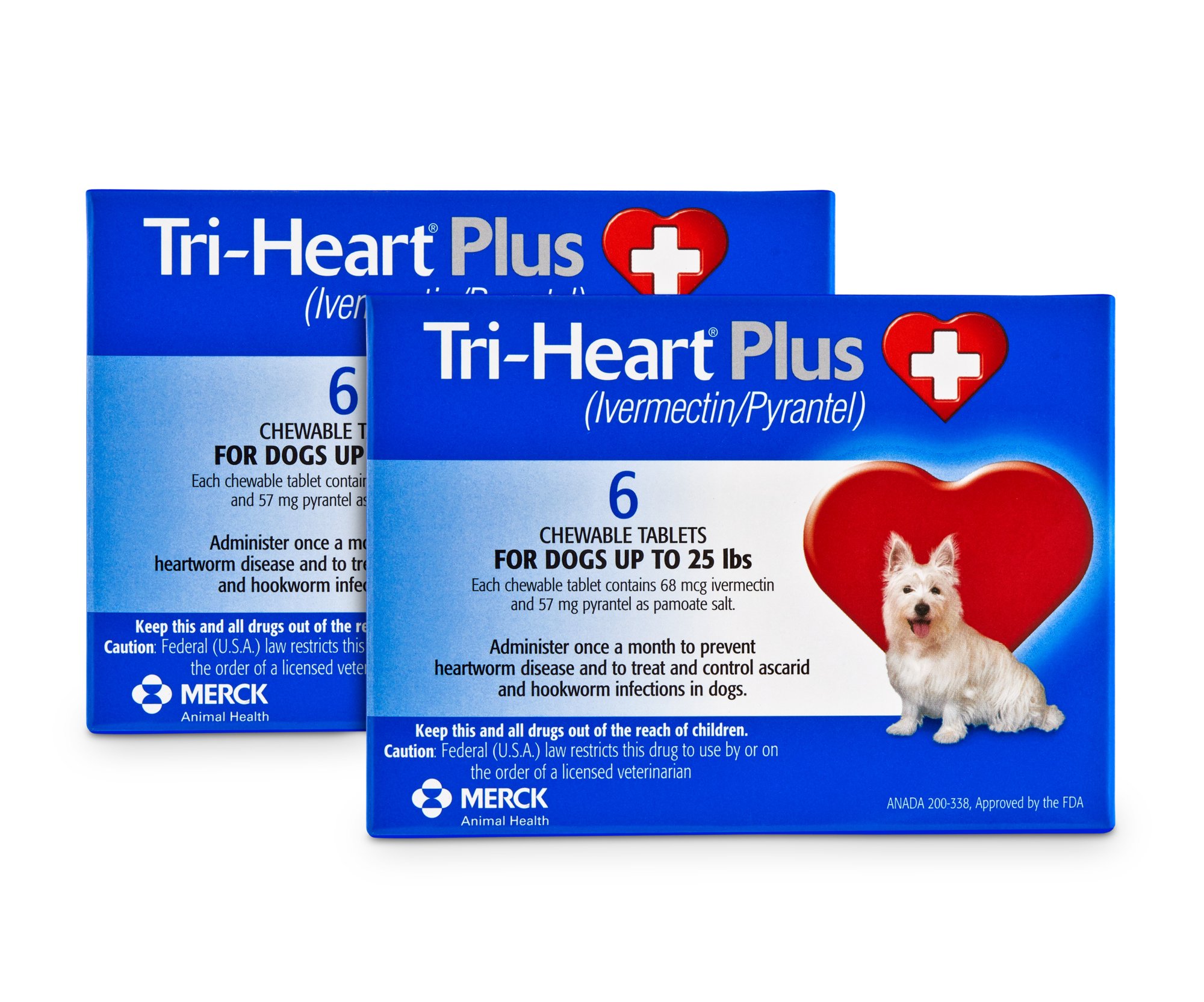 Tri-Heart Plus Chewable Tablets for Dogs 1 to 25 lbs. | Petco