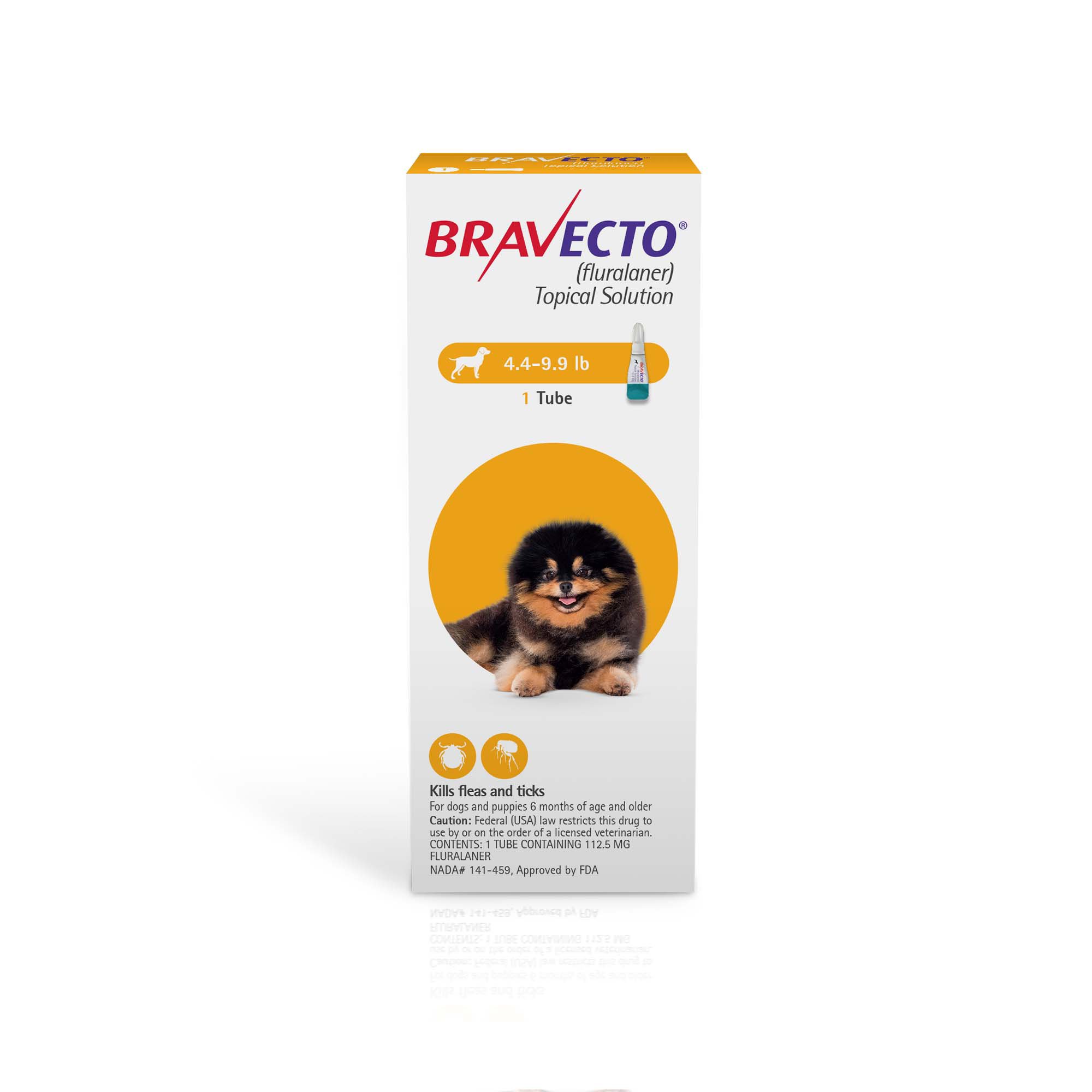 Bravecto Topical Solution for Dogs - Yellow | Petco