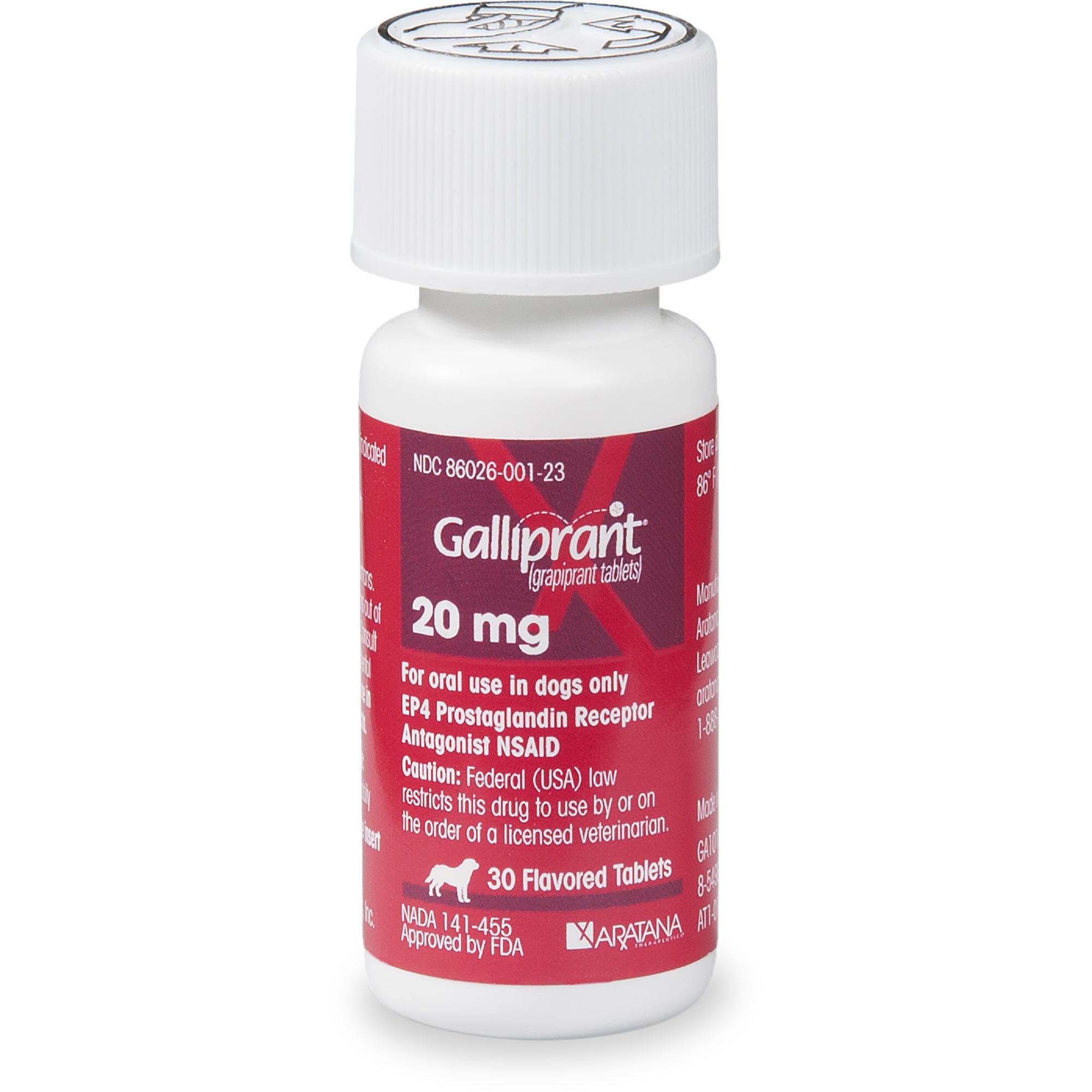 Galliprant 20 mg Flavored Tablets for Dogs | Petco