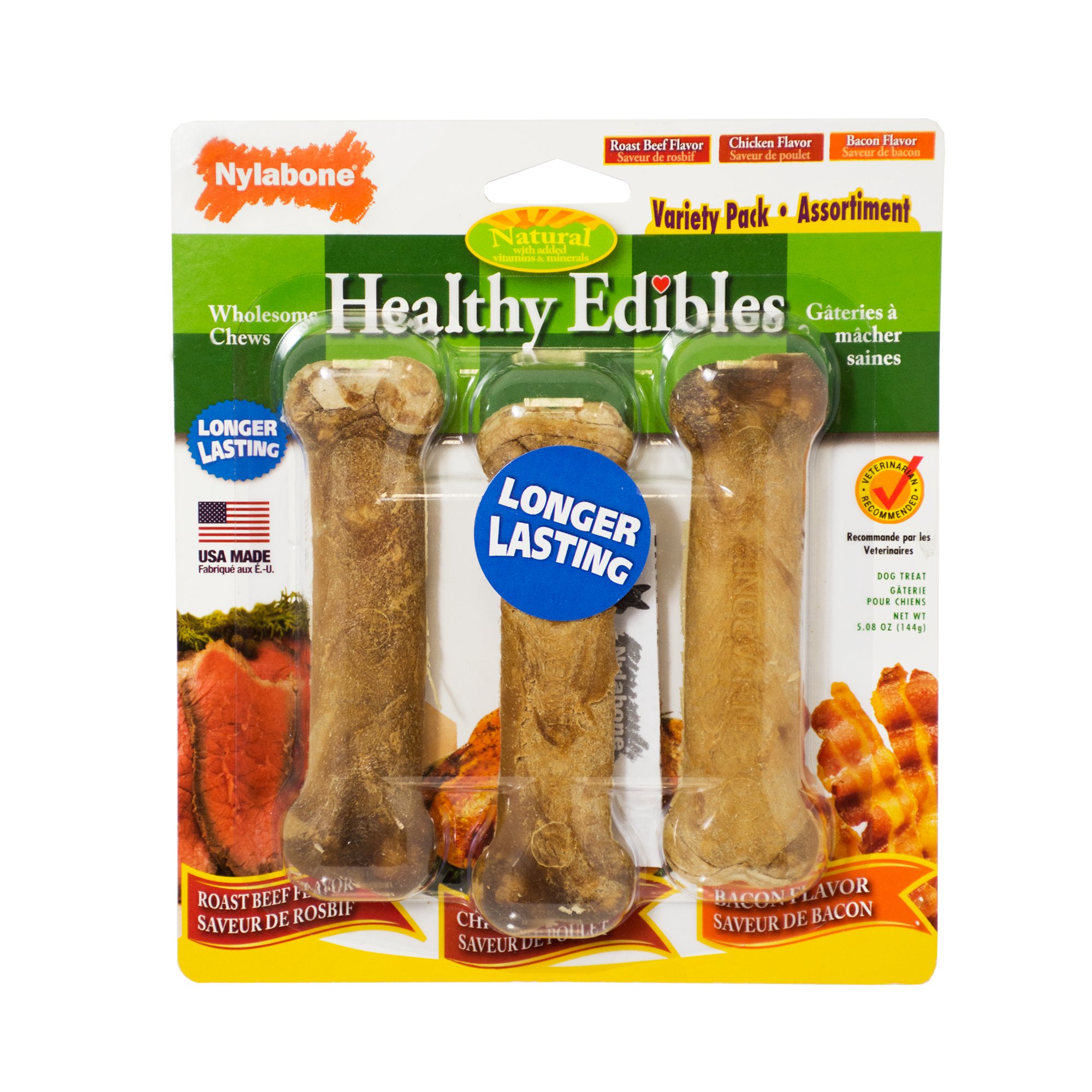 Nylabone Healthy Edibles Variety Pack | Petco